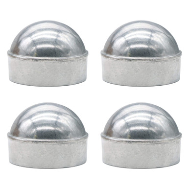 Aiwaiufu Chain Link Fence 2-3/8" Round Dome External Post Caps, 4 Packs ...