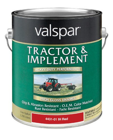 Valspar 4431-01 IH Red Tractor and Implement Paint - 1 Gallon ...