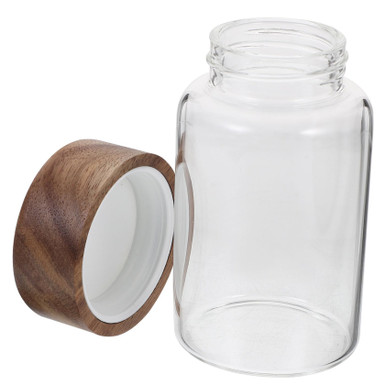 FUOYLOO glass storage jars food container terrarium container Glass ...
