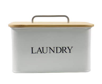 Xbopetda Laundry Powder Bin, Washing Powder Storage Tin with Scoop ...