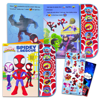 Spidey and His Amazing Friends Book for Kids | 3 Pc Set with Spiderman ...