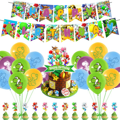 Party Decorations, Cute Cartoon ????? Theme Birthday Supplies for Kids ...