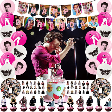 Singer Theme Birthday Decorations and Band Music Themed Party Supplies ...