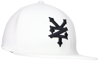 Zoo York Men's 3D Logo Hat, White, One Size - Warehousesoverstock