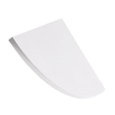 RUNROTOO 1PC Triangle Fan Shelf Wall Hanging Shelves Corner Shelves ...