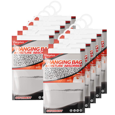 Vacplus Moisture Absorber Packets, Fragrance Free(10 Pack), Humidity ...