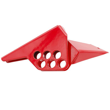 TRADESAFE Standard Ball Valve Lockout - Red Valve Lockout Device for 1/ ...