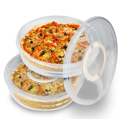 ZLMXXT 2 Pack 12 Inch Pie Containers With Lids and Handle, Reusable 2 ...