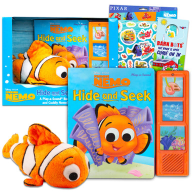 Disney Pixar Crenstone Exclusive Finding Nemo Hide and Seek Book and ...