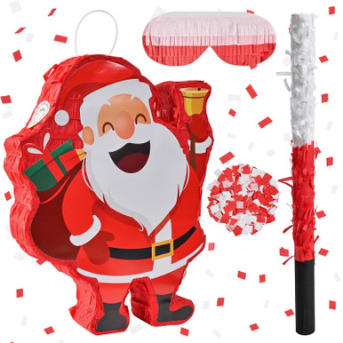 ABILITH Christmas Father Pinata Decorations 16 x 11 x 3 Inch Christmas ...