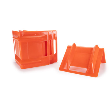 IDL Packaging 12" x 8" x 8" Reinforced Plastic Edge Protector for Tie ...