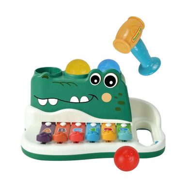 FAIULO Xylophone Toy, Crocodile Mallets Orff Music Instrument with ...