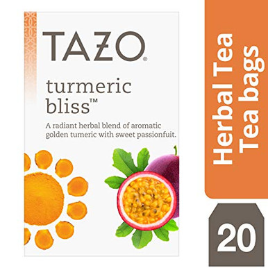 Tazo Turmeric Bliss Tea Bags Herbal Tea 20 ct - Warehousesoverstock