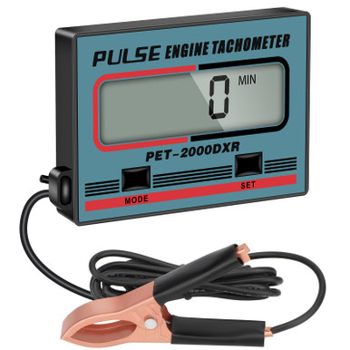 Digital Tachometer, 2 Stroke 4 Stroke Small Engine Tachometer, Chainsaw Tachometer Tach Gauge ...