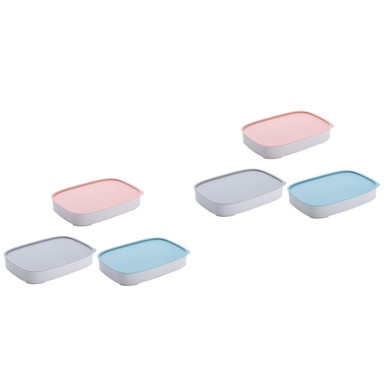BESTOYARD 6 pcs Storage Box Low Profile Cookie Holder Kitchen Organizer ...