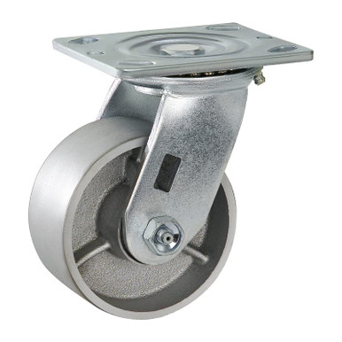 HANDSAMMU 4X2" Heavy Duty Caster Steel Cast Iron Wheel - Industrial ...