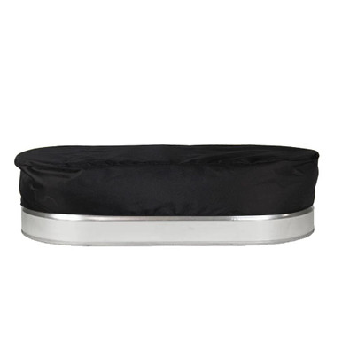 8ft Oval Stock Tank Pool Cover Round End Galvanized Steel Metal Water ...