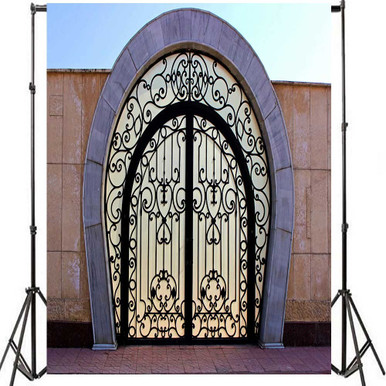 EMTOBT 6x9Ft Arch Door Backdrop Gate Backdrop Villa Backdrop Photo ...
