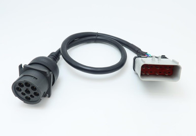 WBLD 14pin RP1226 Male to J1939 Type 1 Female Black 9 Pin Connector ...