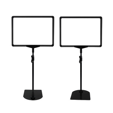 SONFILY A frame Sign Holder Adjustable Poster Stand Sign Stands For ...