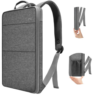 ZINZ Slim & Expandable Laptop Backpack Water Resistant Backpack Travel ...
