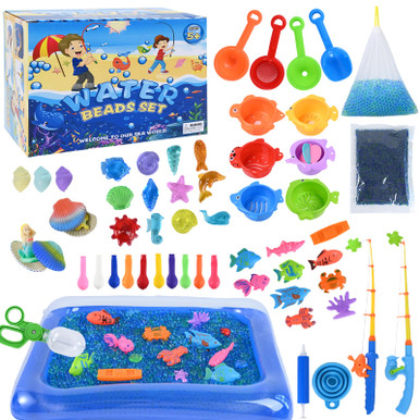 Water Beads Set for Kids Non Toxic - Sensory Water Beads Toys?40,000 ...