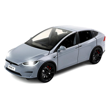 1:24 Scale Tesla Model X Alloy Car Model Diecast Toy Vehicles for Kids ...