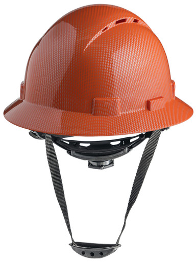 Full Brim Vented Hard Hats Construction OSHA Safety Helmet 6 Point ...