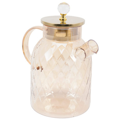 BESTOYARD Ice Tea Pot Iced Tea Pitcher Night Water Dispensers Covered ...