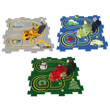 Myospt DIY Assembling Electric Trolley, Children's Educational Puzzle ...