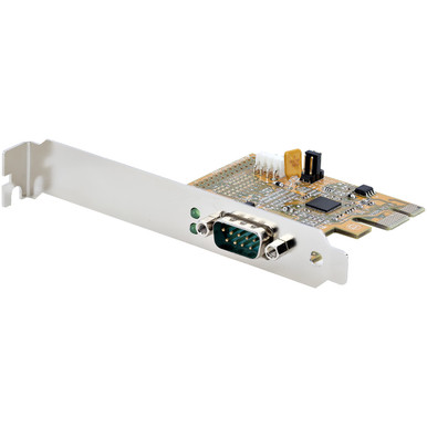 StarTech.com 1-Port PCI Express Serial Card, PCIe to RS232 (DB9) Serial ...