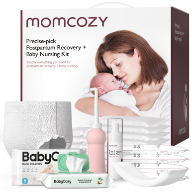 Momcozy Postpartum Recovery Essentials, 26PCS Mom Baby Labor Delivery ...