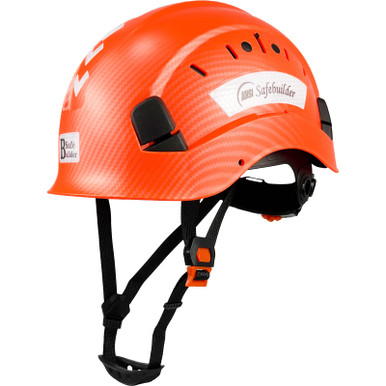SAFEBUILDER Construction Hard Hat for Engineer Slotted Ventilated Work ...