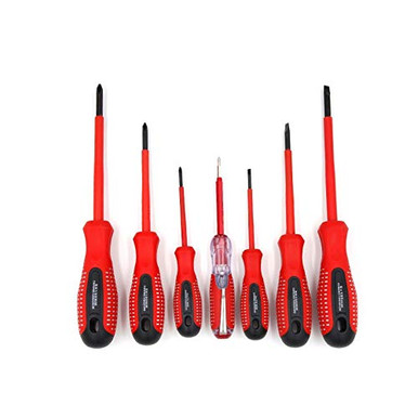 Screwdriver 7 In 1 Electricians Grade Insulated Screwdriver Set Coating ...
