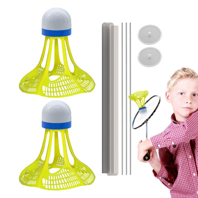 Coraly Glowing Badminton Trainer Set | Elastic Badminton Training ...