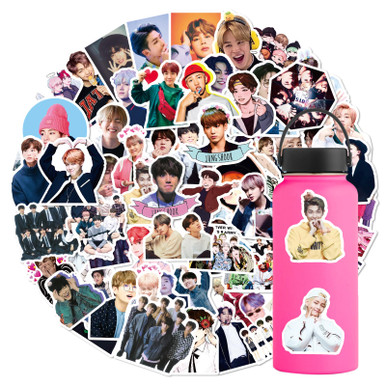100Pcs Kpop BTS Stickers, BTS Music Stickers Gifts for Teen, Waterproof ...