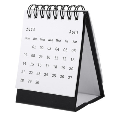 COOPHYA 2024 Decor Desk Calendar Small Calendar Table Calendar Stand ...