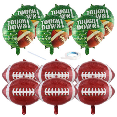 12 Pieces Football Balloons Set Football Party Decorations Football ...