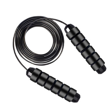 GYMT Heavy Duty Steel Wire Jump Rope with Foam Handle for Home Fitness ...