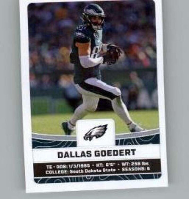 2023 Panini Stickers #342 Dallas Goedert Philadelphia Eagles Official ...