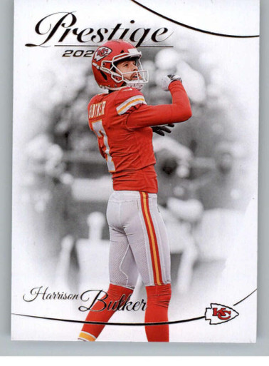 2023 Panini Prestige #145 Harrison Butker Kansas City Chiefs NFL ...