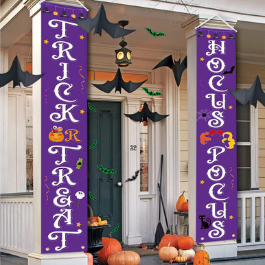 Halloween Decorations Outdoor, Halloween Decor, Trick Or Treat Hocus ...