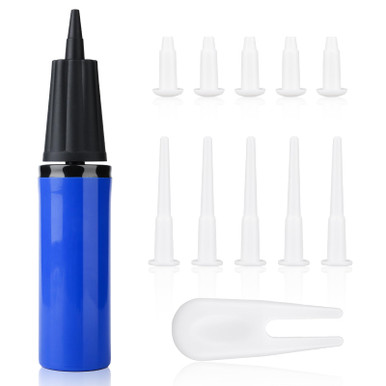 LUTER Exercise Ball Pump Kit, 12pcs Hand Air Pumps for Balls with ...