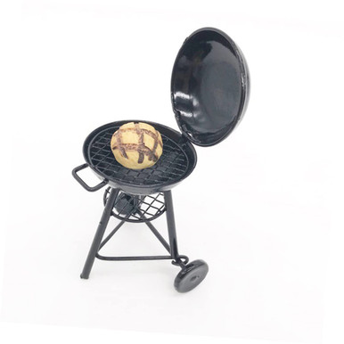 Yardwe Mini Grill Doll House Stove Model Fake Barbecue Models Cooker ...