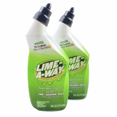 Lime-A-Way Toilet Bowl Cleaner, Liquid 16 oz - Warehousesoverstock
