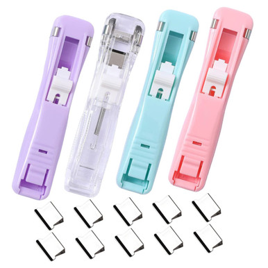 TEHAUX 1 Set Data Folder Handheld Paper Clam Clip Dispenser White ...