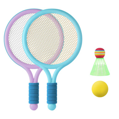 Kid Tennis Rackets Set with PVC Tennis Racquet Toy Kit for Toddler ...
