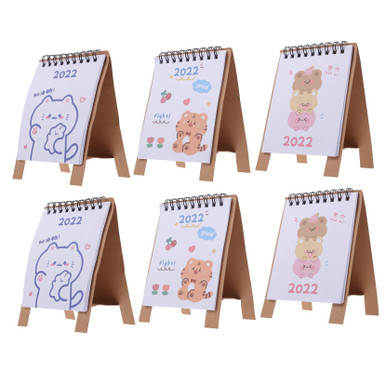COOPHYA 6pcs 2022 desk calendar pocket calendars desk calendar 2022 ...