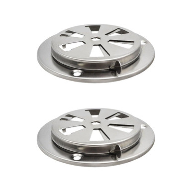 Grill Smoker Air Vent, BBQ Smoker Air Vent, Pinwheel Grill Damper for ...