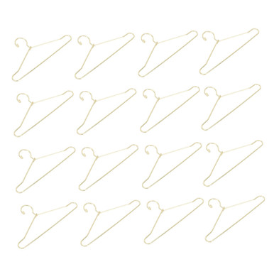 HONMEET 25pcs Mini Hanger Hangers Clothes Rack Doll Coat Rack Mini ...